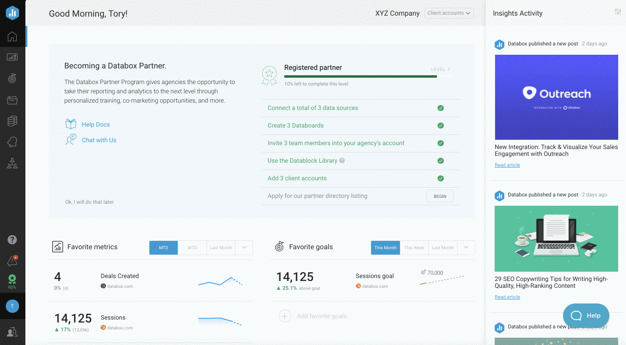 Overview: Databox Partner Program